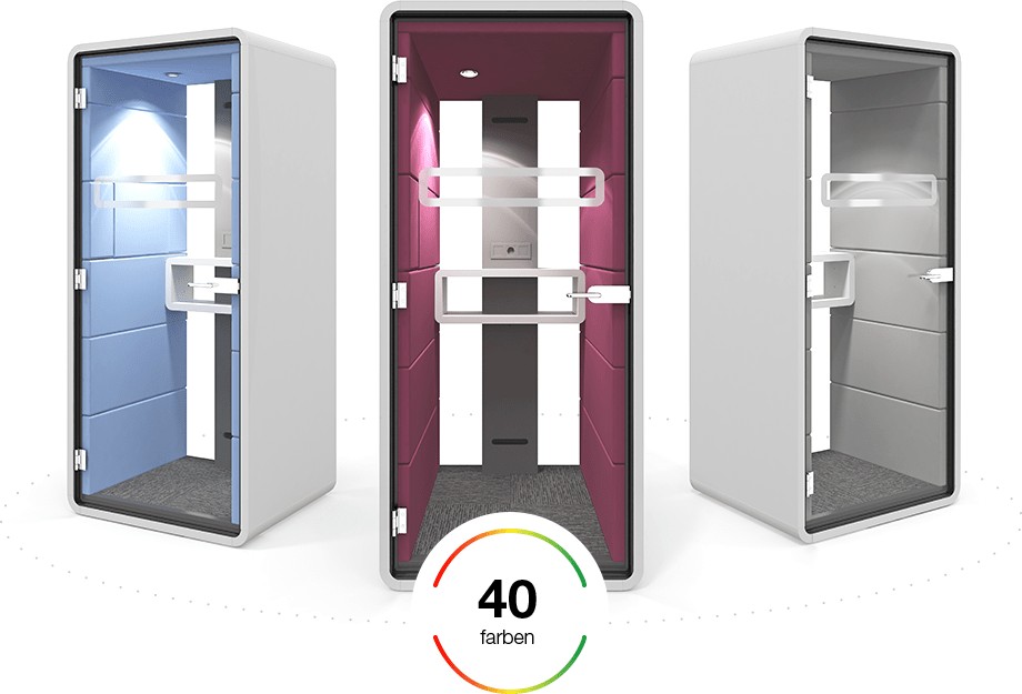 In-Raum Lösungen fürs Büro | Telefonboxen, Meetinboxen | jetzt anfragen